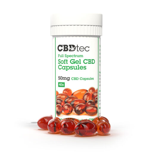 Soft-Gell Capsules | Full-Spectrum | CBD Capsules | CBDtec